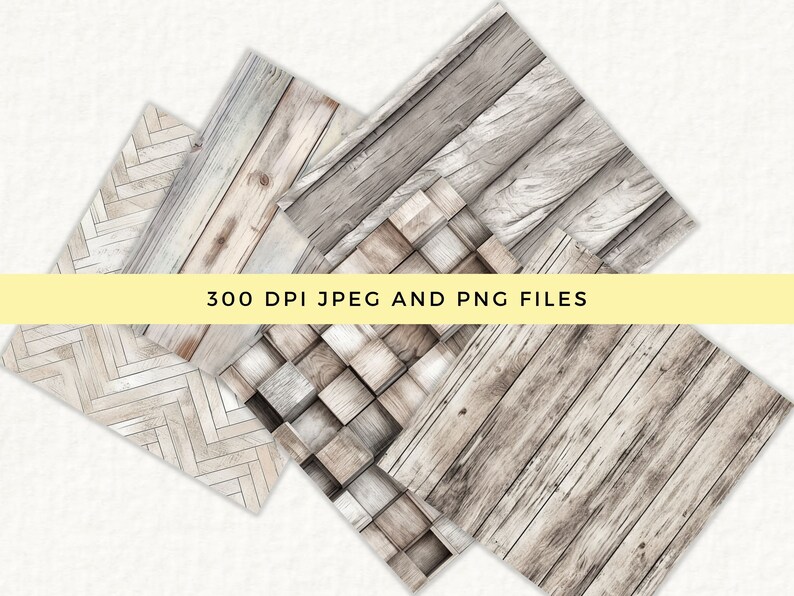 Wood Texture Digital Paper White Washed Wood Digital - Etsy