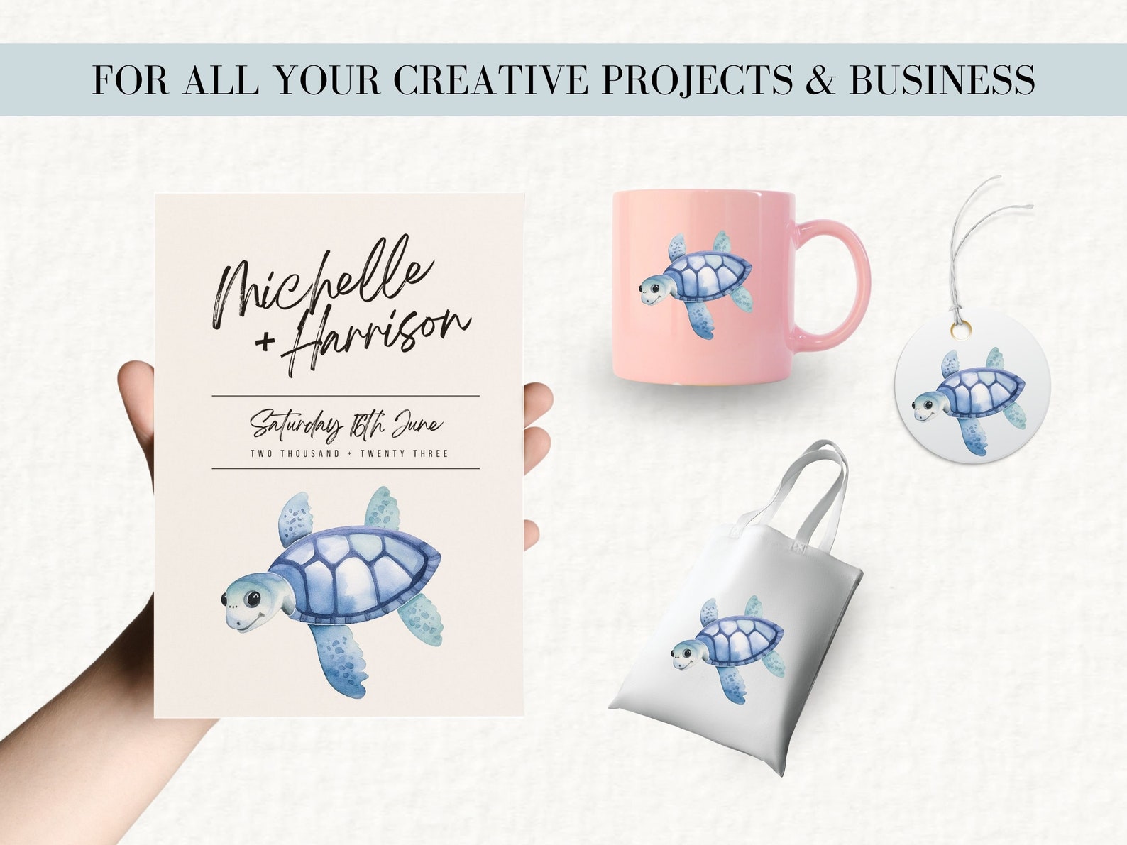 Sea Life Doodles Clipart, Under the Sea PNG, Cute Sea Shell, Watercolor ...
