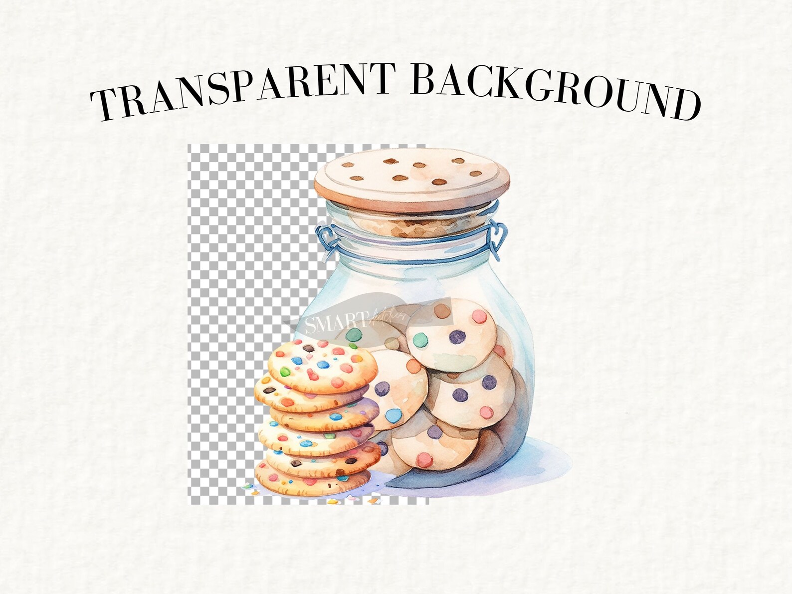 Watercolor Rainbow Cookie PNG, Two Sweet Birthday Clipart ...