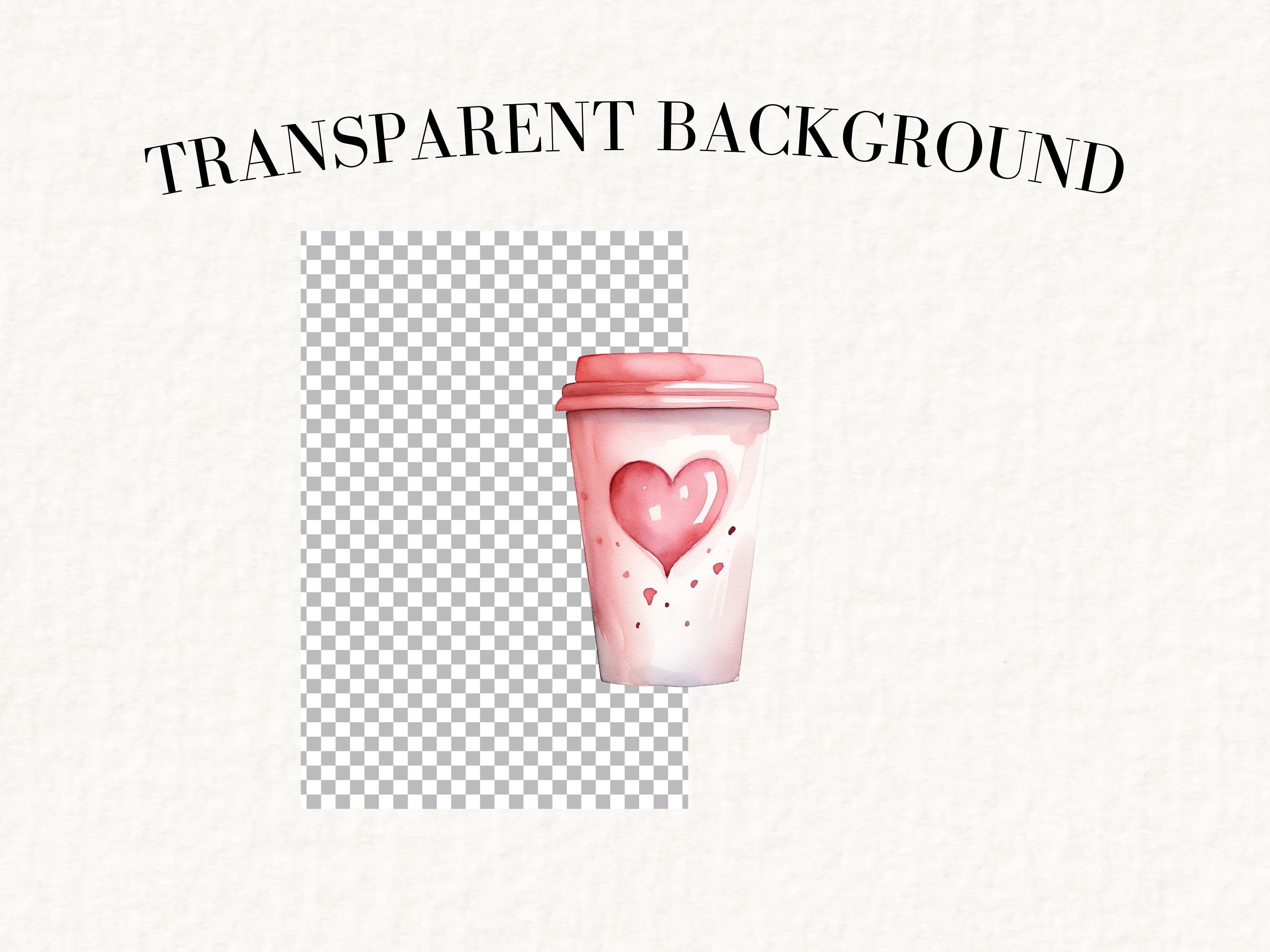 Sweet Valentines Day Clipart, Retro Vintage, Cute Pink Icons ...