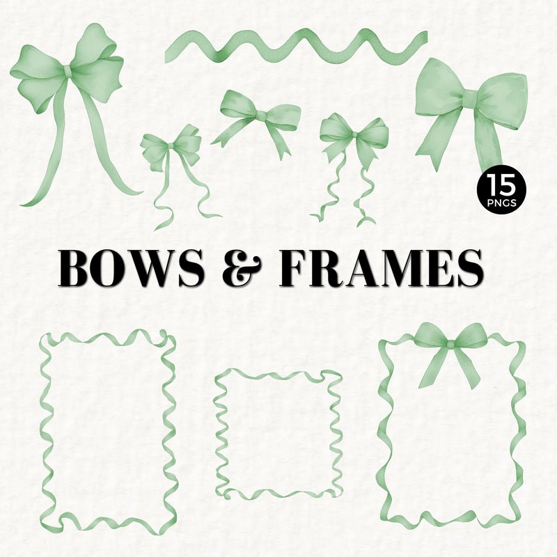 Coquette Border - Etsy