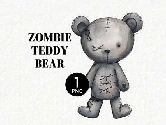 Cute Zombie Bear