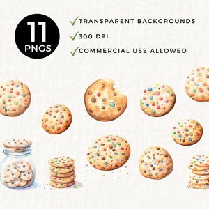 Watercolor Rainbow Cookie PNG, Two Sweet Birthday Clipart ...