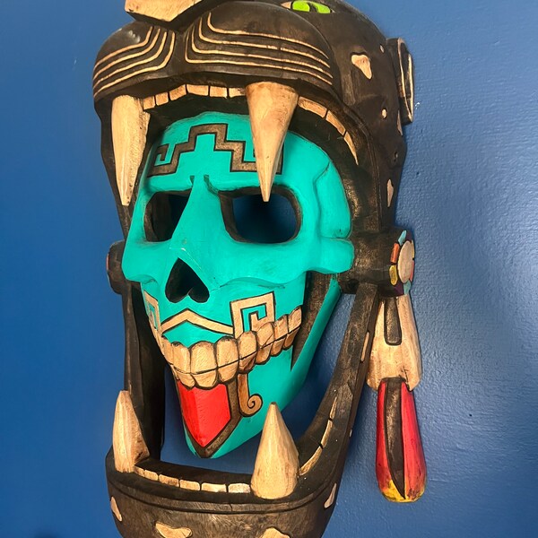 Mayan Mask - Etsy