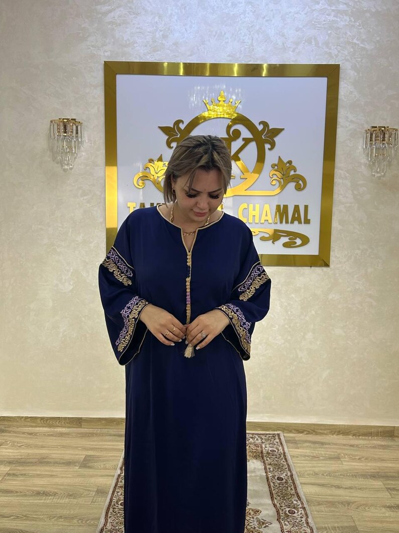 Kandoura De La Tradition Marocaine /jellaba/aabaya Pour Femme - Etsy