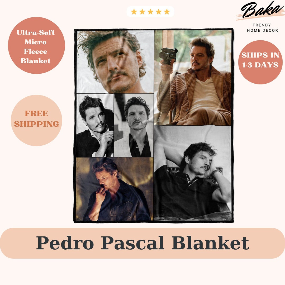 Pedro Pascal Blanket Pedro Blanket, Pedro Pascal Gift for Fan, the Last ...