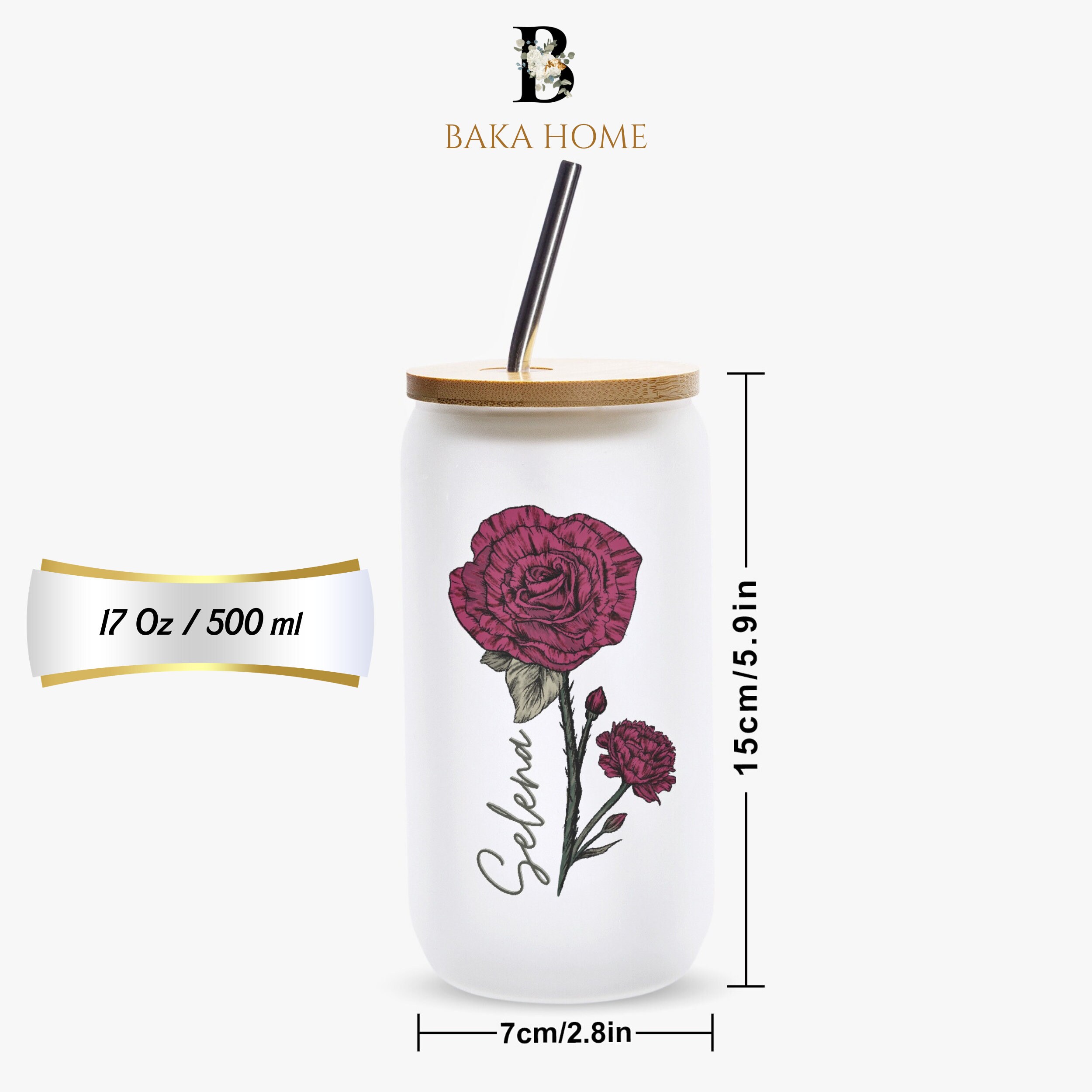 Personalized Birth Flower Coffee Cup Custom Birth Month Gifts ...
