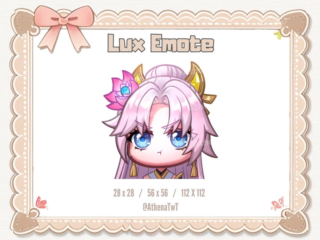 Lux Emotes | Prestigious Spirit Blossom Lux Emote | Lux League of ...