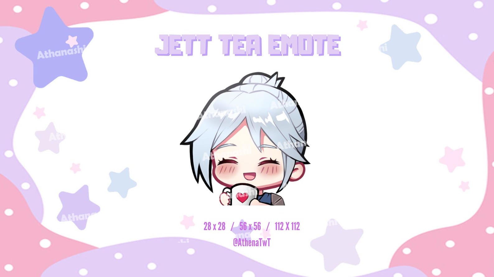 Jett Emote: Valorant Chibi PNG for Twitch/discord (digital Download) - Etsy