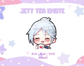 Jett Emote: Valorant Chibi PNG for Twitch/discord (digital Download) - Etsy