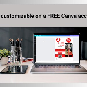 CPR Flyer Training Template CPR Marketing for Cpr Business Flyer First ...