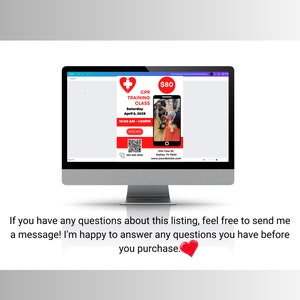 CPR Flyer Training Template CPR Marketing for Cpr Business Flyer First ...