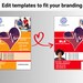 BLS CPR Flyer Template Training Certification Marketing for Cpr ...