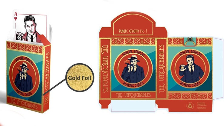 The Untouchables Special Edition Luxury Playing Cards. Film Gifts. Film ...