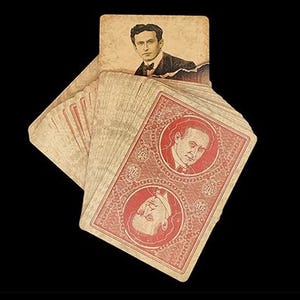 Harry Houdini Playing Cards. Houdini Luxury Playing Cards. Harry ...