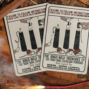 Luxury Playing Cards. Japanese Fireworks Flower of Fire Playing Cards ...