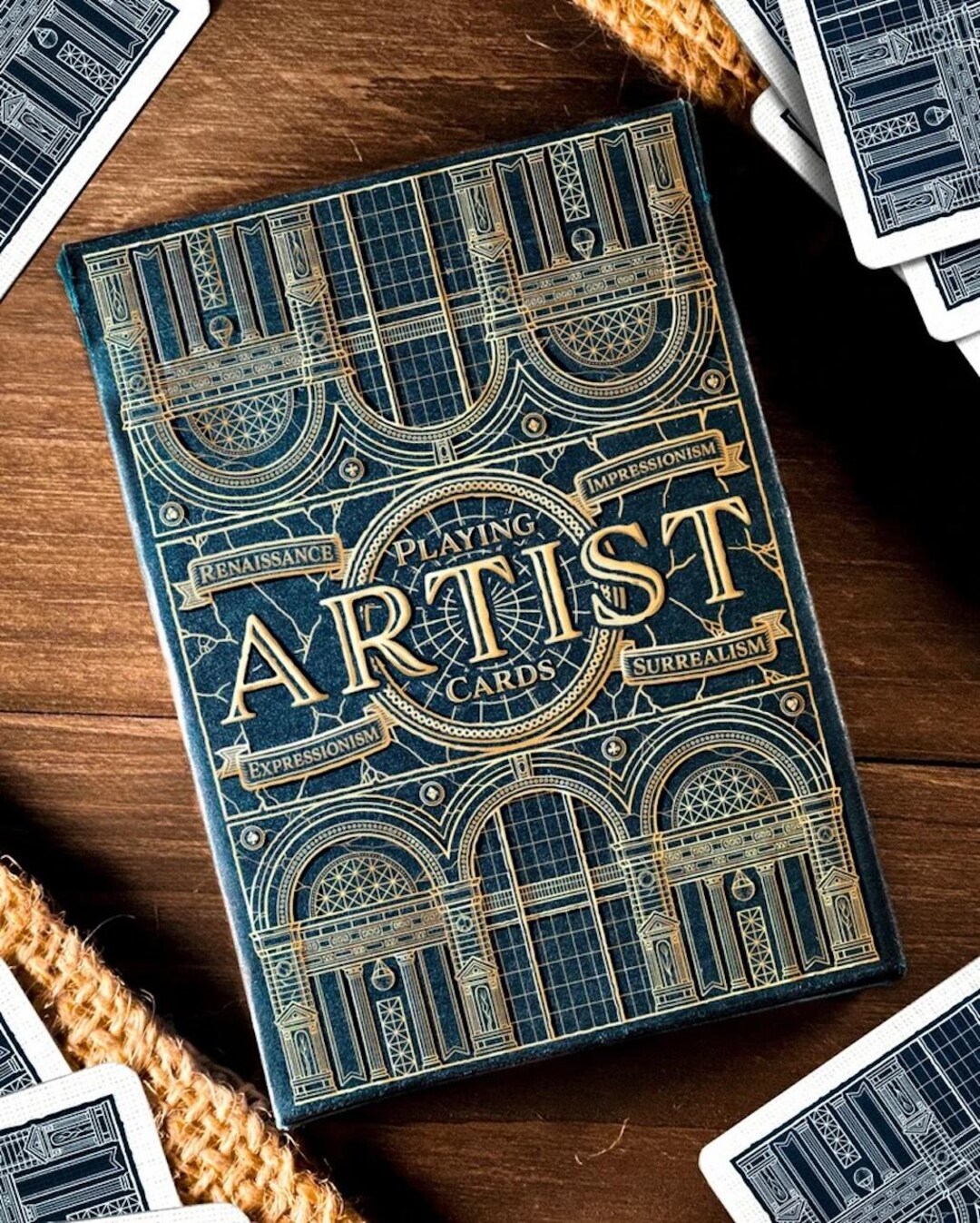 Artist Playing Cards | Hand-illustrated Luxury Deck - Etsy