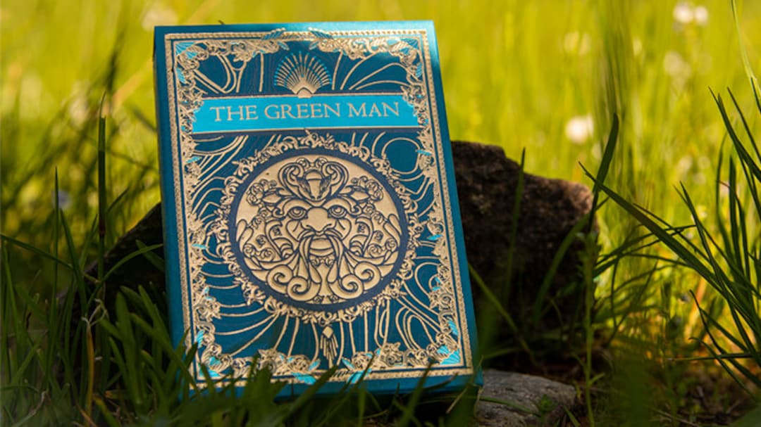 The Green Man Luxury Playing Cards - Etsy