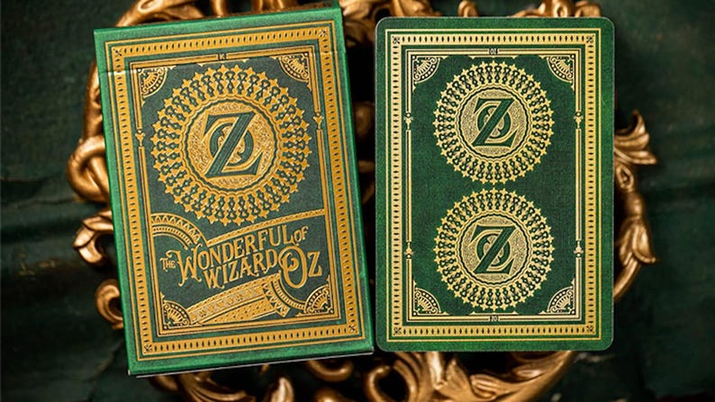 The Wizard of Oz Luxury Playing Cards. Wizard of Oz Gifts. - Etsy