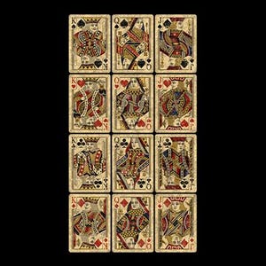 Harry Houdini Playing Cards. Houdini Luxury Playing Cards. Harry ...