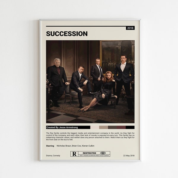 Succession Poster - Etsy
