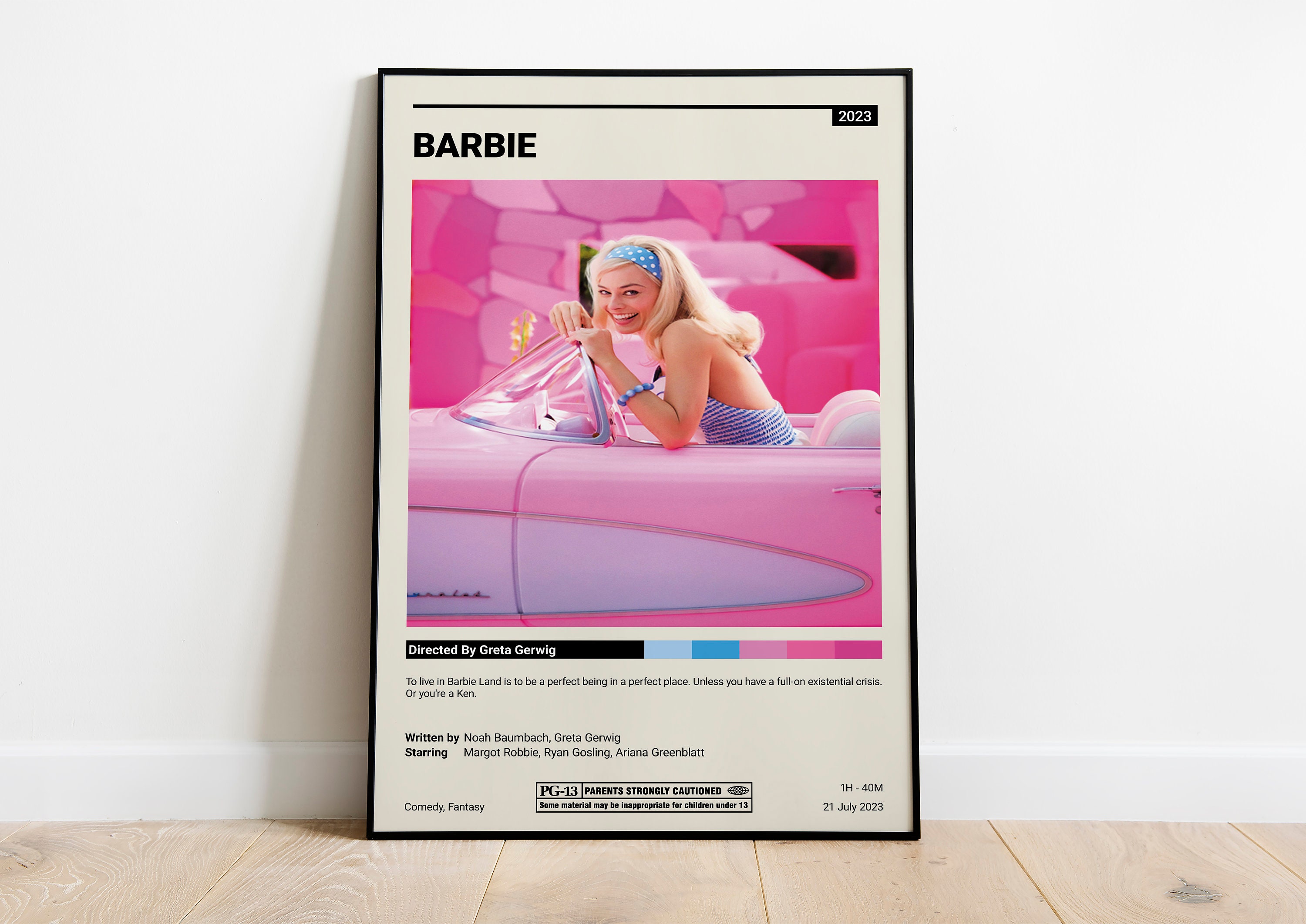 Barbie Movie Print | Minimalist Movie Poster
