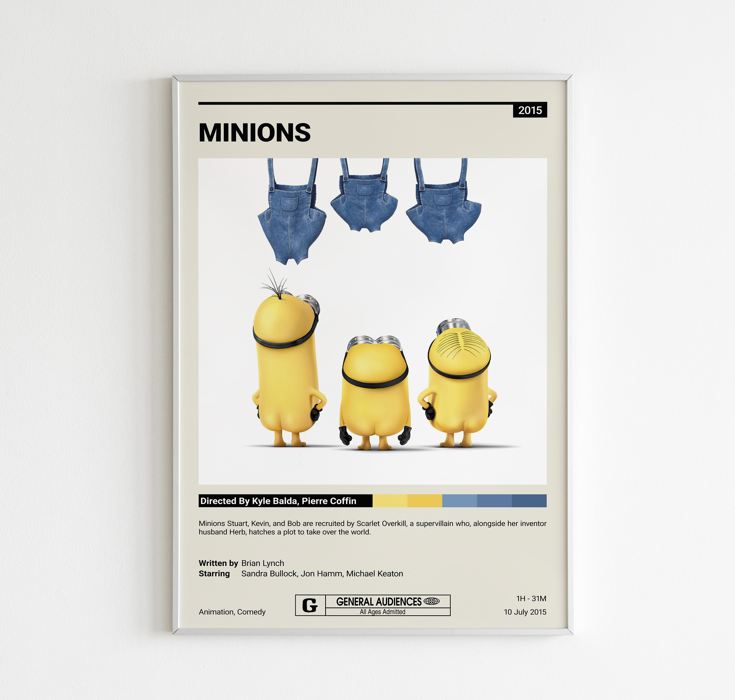 Minions Movie Poster