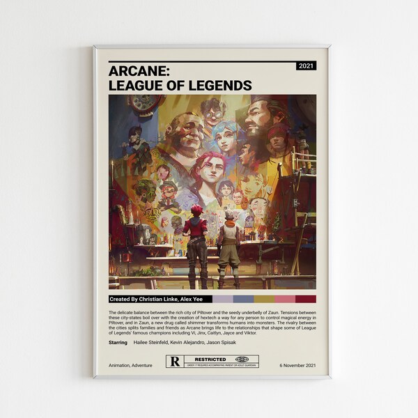 Vi Arcane Poster - Etsy