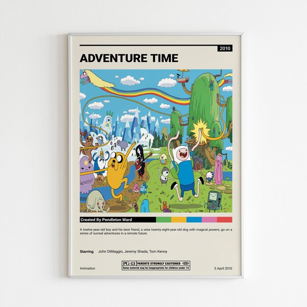 Adventure Time Poster - Etsy