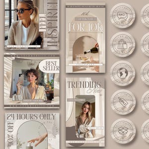 Fashion Marketing Bundle, 100 Item Bundle, for Fashion Business ...