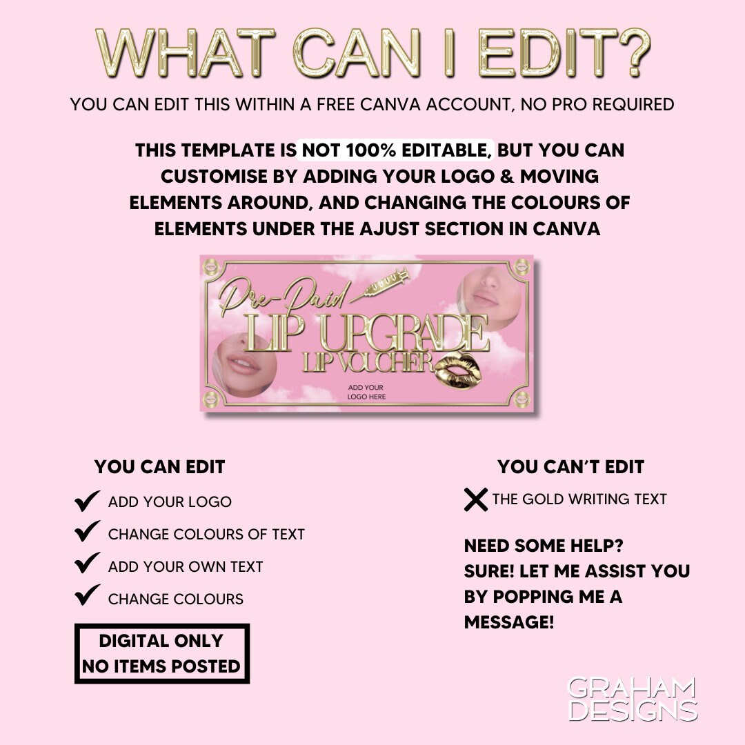 Aesthetics Gift Voucher, Lip Filler Voucher, Aesthetic Practitioner ...