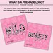 Pink Retro Logo Design, Cow Print Logo, for Beauty Business Owner, Pink ...