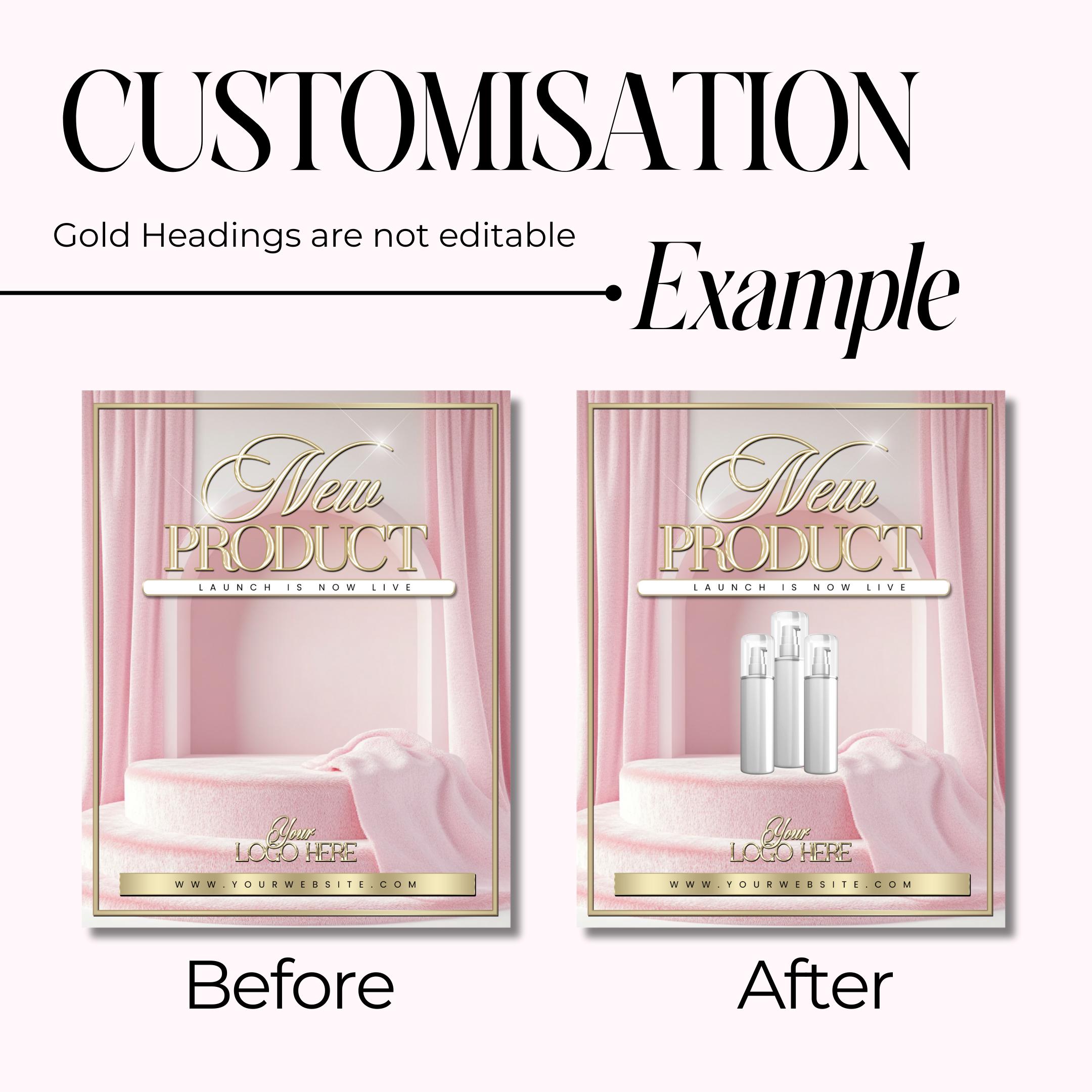New Product Instagram Post, Product Launch, Podium Background, for ...