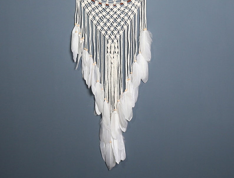 Big Dream Catcher, Handmade Feather Wall Hanging, Large Wall Hanging ...