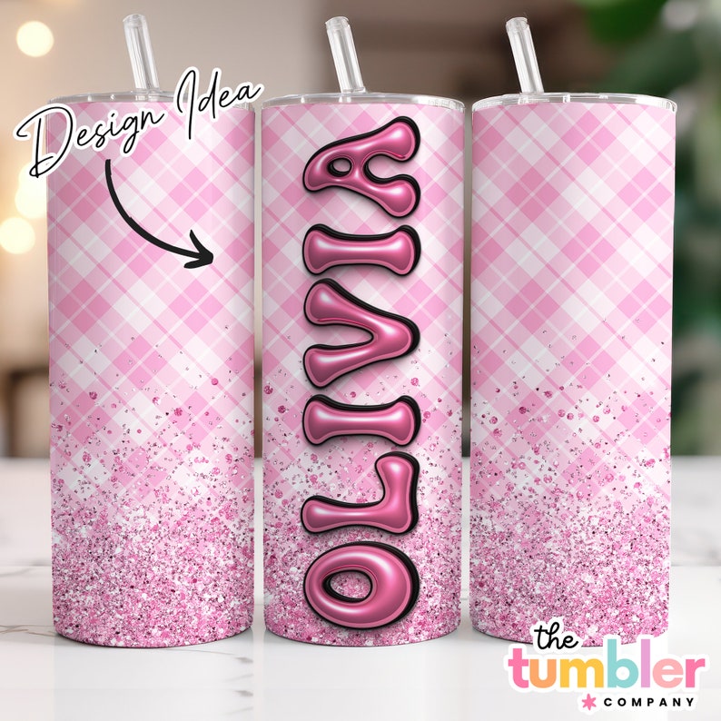 3D Inflated Puff Alphabet Sublimation PNG Letters Sublimation Doodle ...