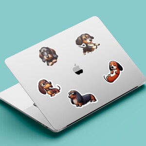 200 Cute Dachshund Sticker Bundle, Digital Stickers, for Kids ...