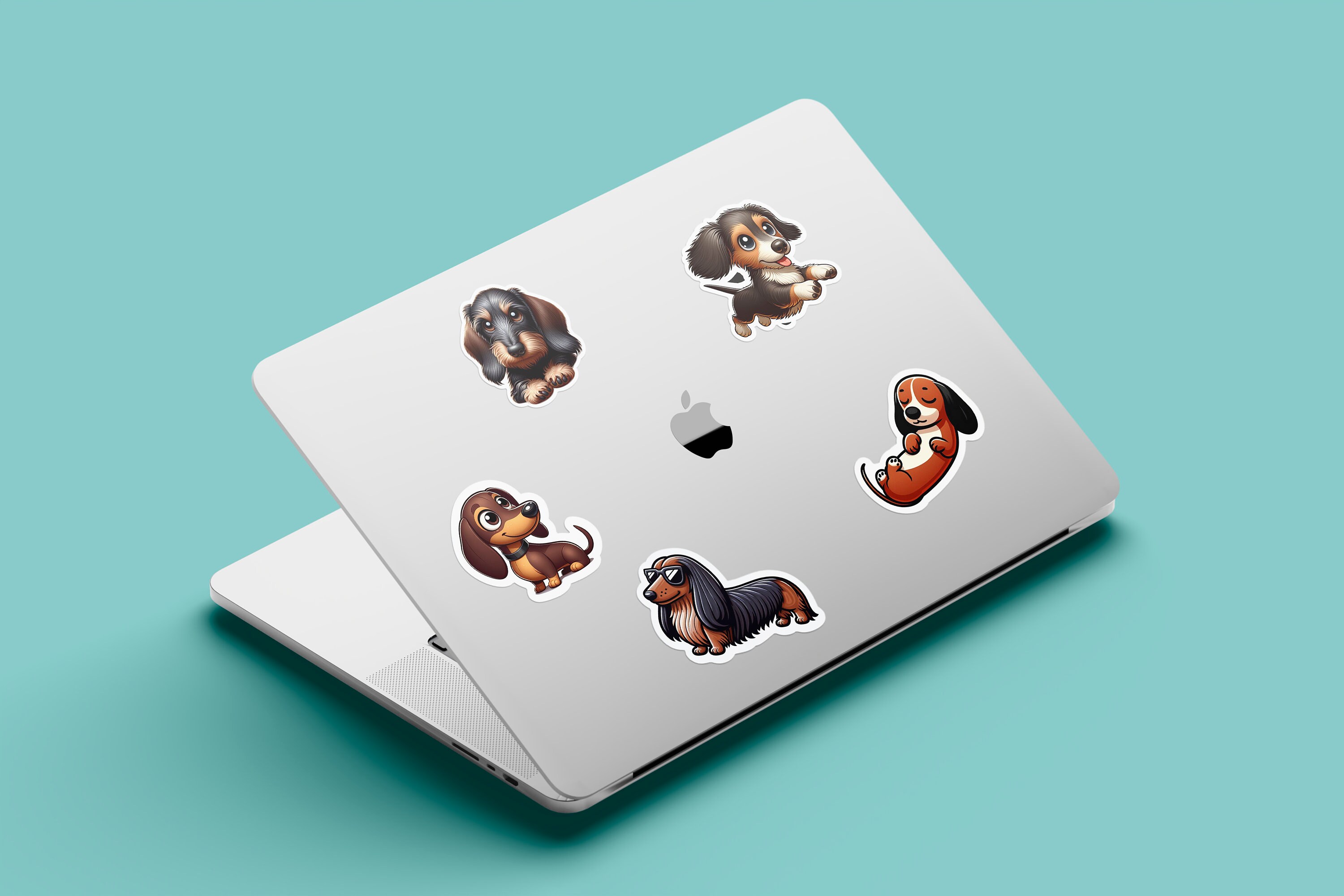 200 Cute Dachshund Sticker Bundle, Digital Stickers, for Kids ...
