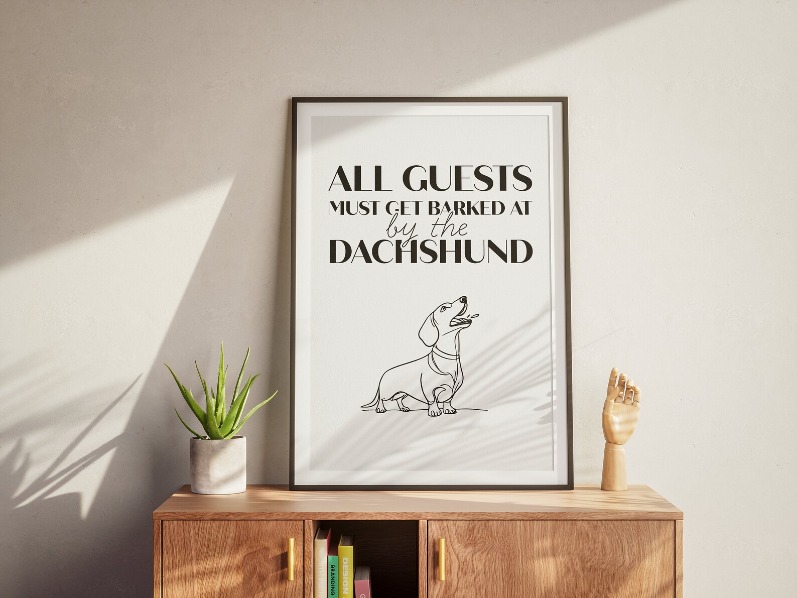 Dachshund Welcome Sign, Dachshund Prints, Digital Download, Dachshund ...