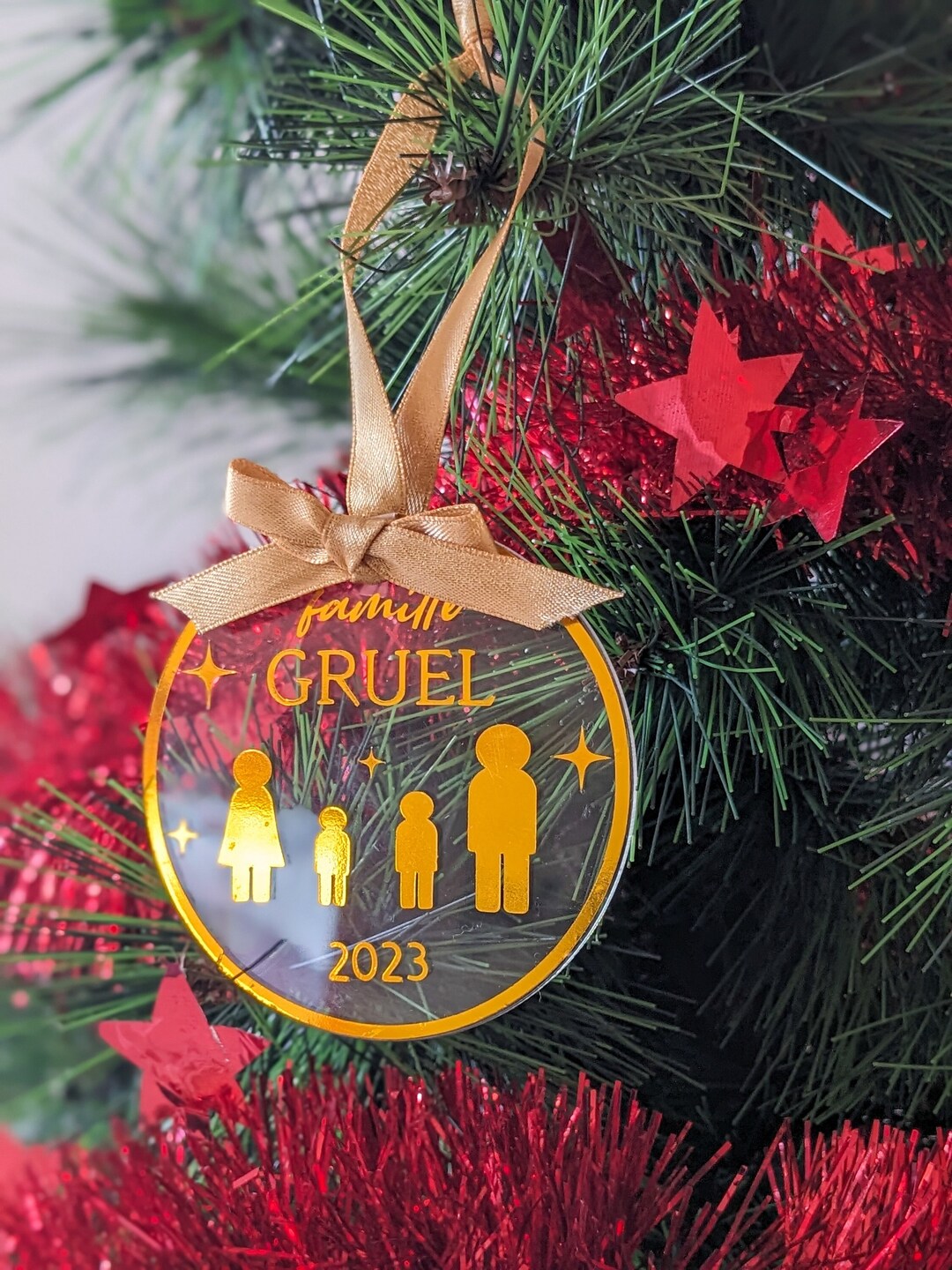 Personalized Christmas Ball Personalized Christmas Tree Decoration ...