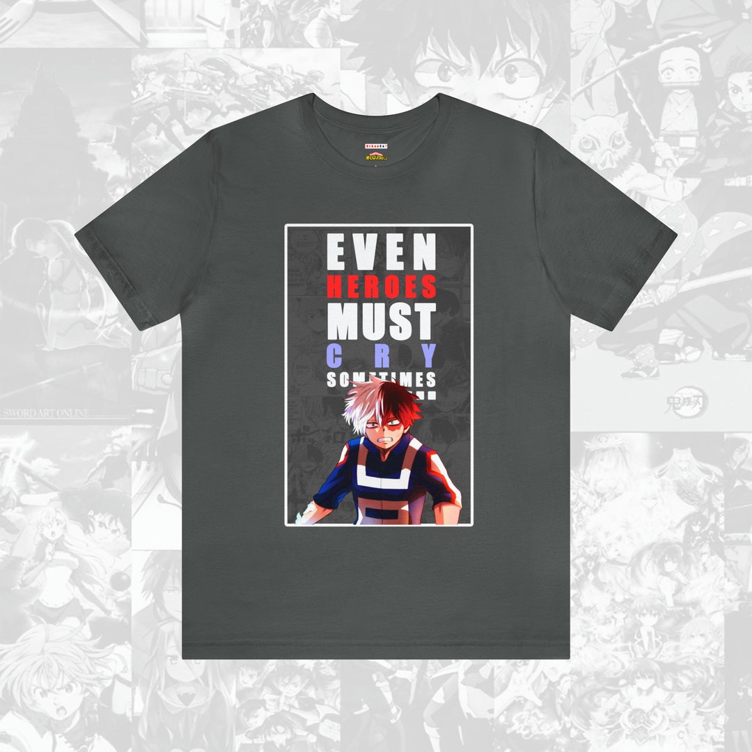 My Hero Academia Even Heros Must Cry Shoto Todoroki NEW 2024 - Etsy