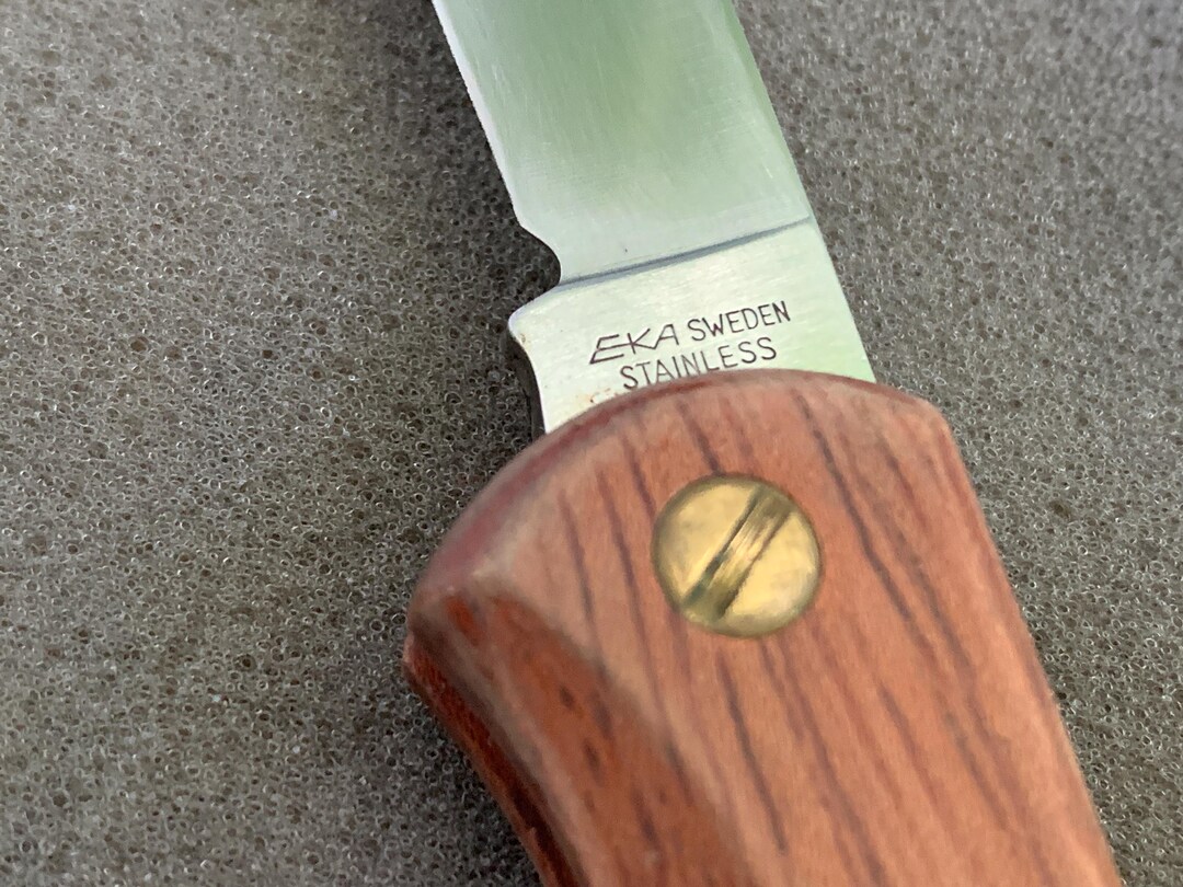 Wenger EKA Wood Collection Sweden Camper Knife . Rare - Etsy