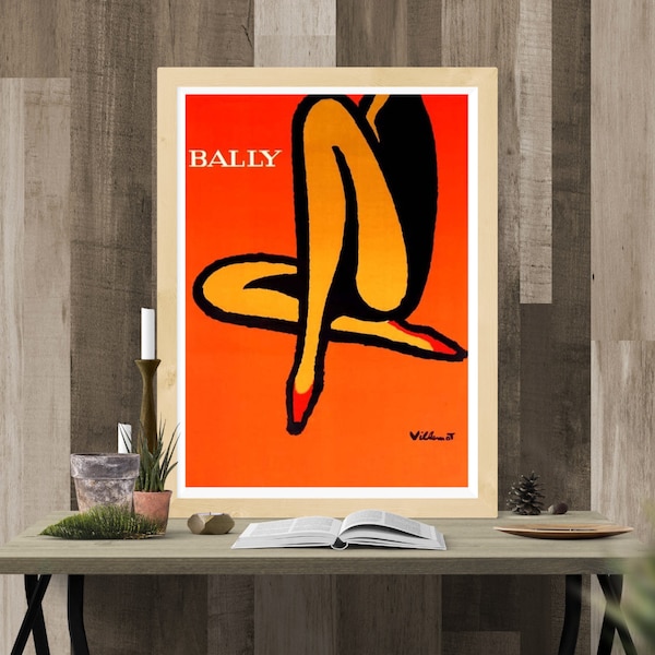 Bally Poster - Etsy