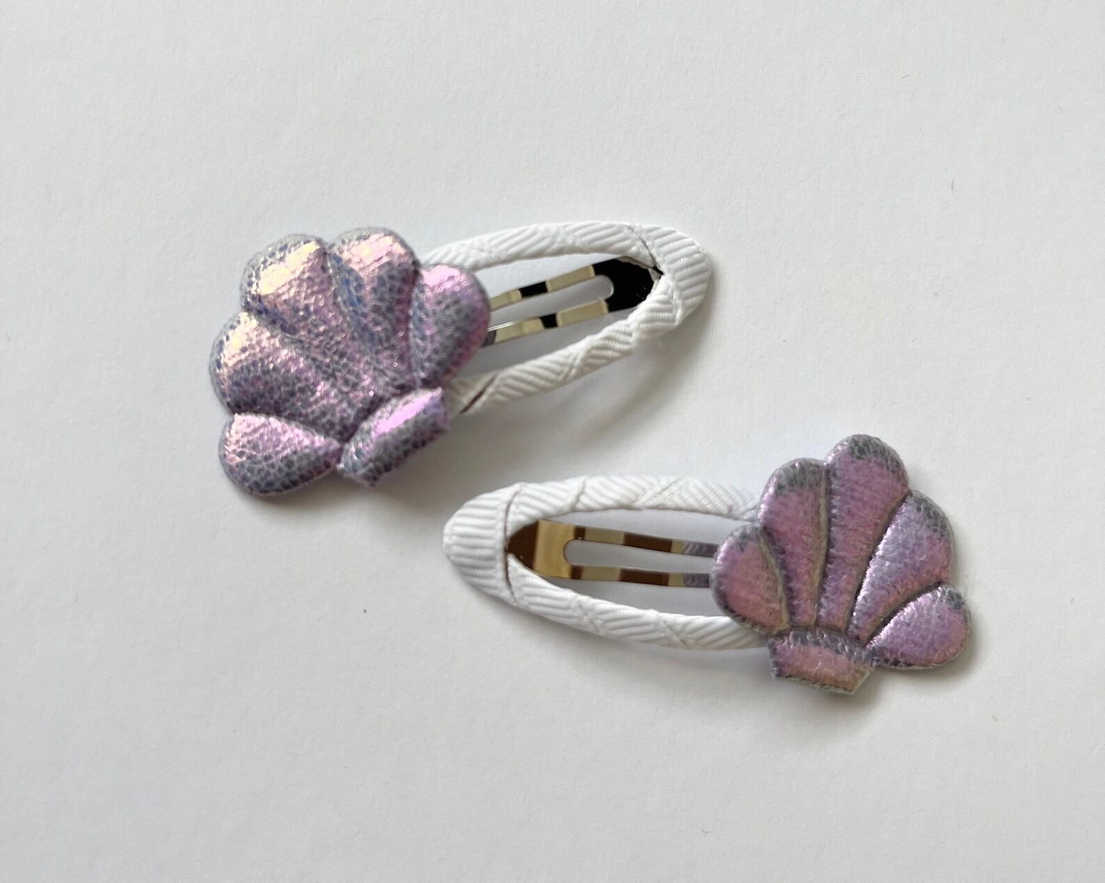 Mermaid Shell Hair Clips, Mermaid Hair Accessories, Mermaid Snap Clips ...