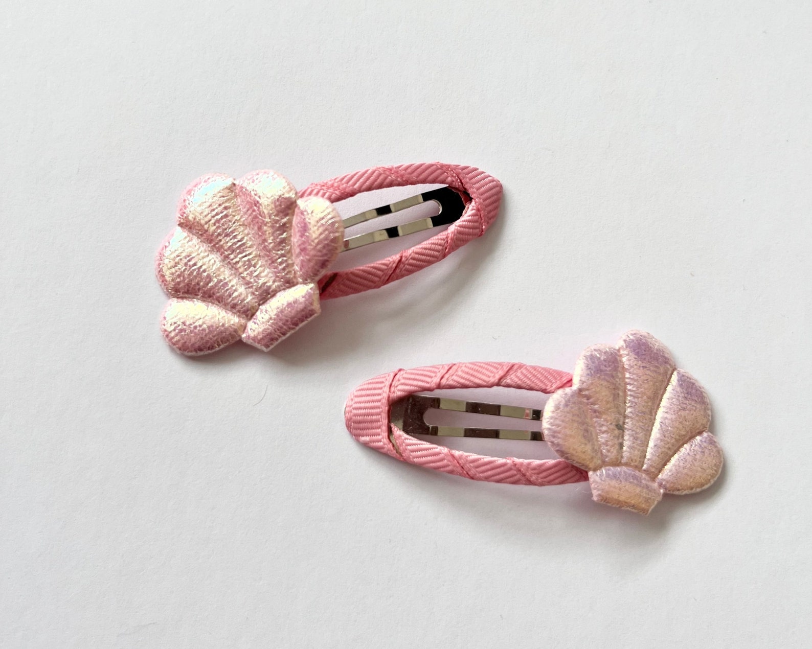 Mermaid Shell Hair Clips, Mermaid Hair Accessories, Mermaid Snap Clips ...