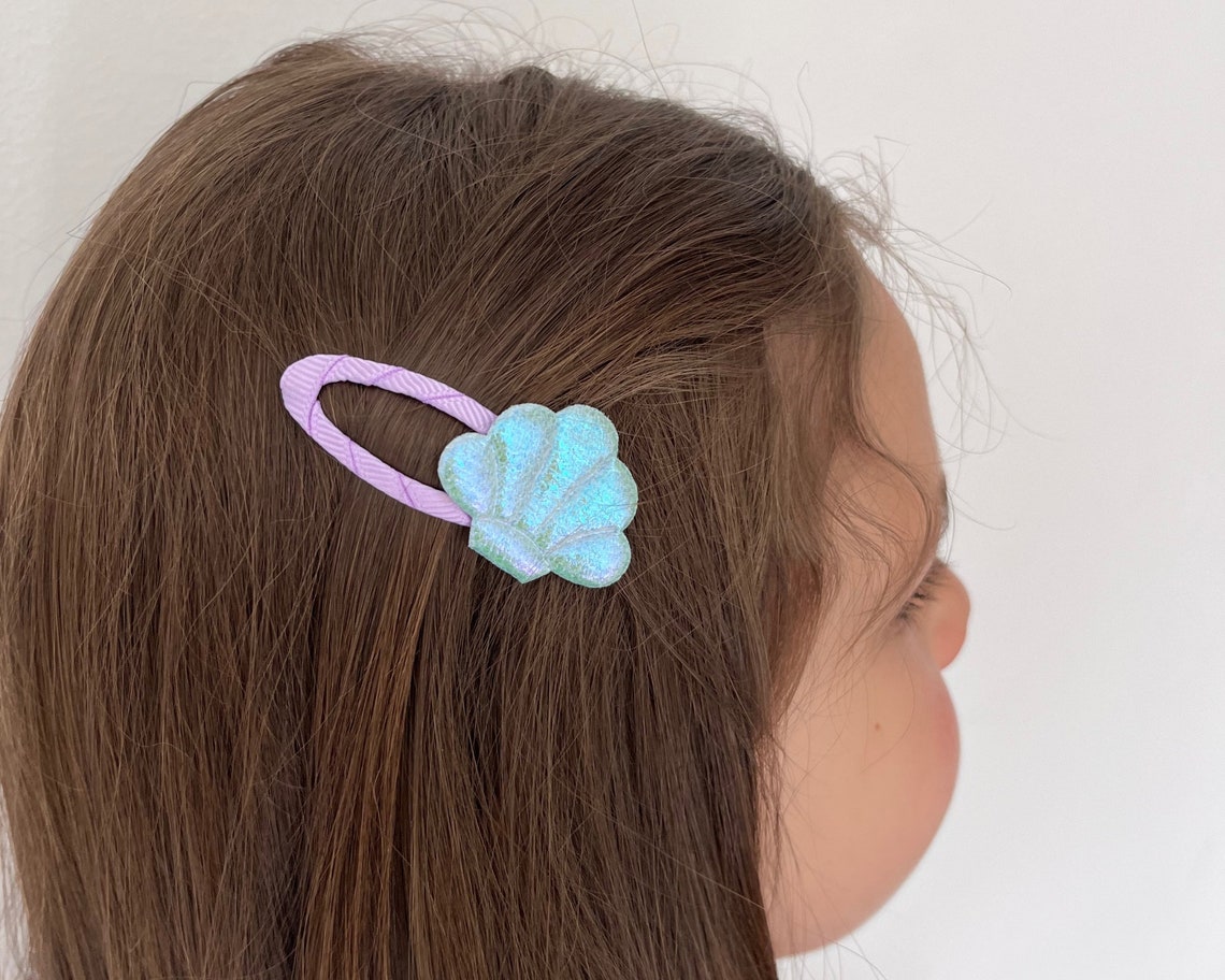 Mermaid Shell Hair Clips Mermaid Hair Accessories Mermaid - Etsy