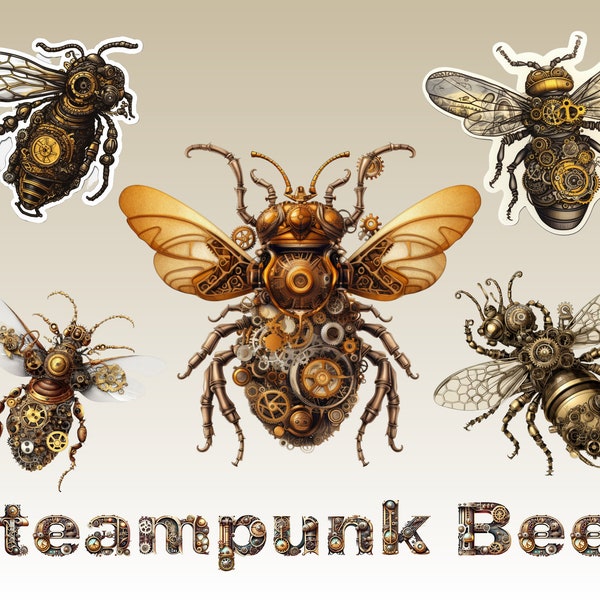 Steampunk Bee - Etsy