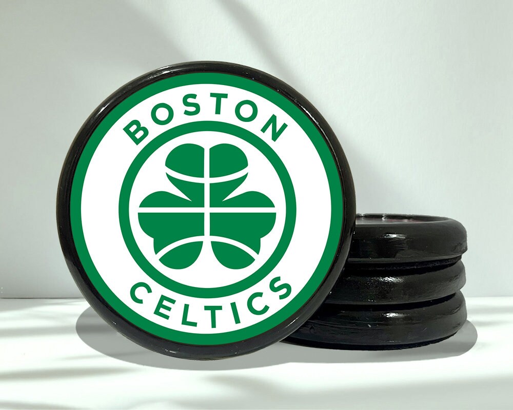 Boston Celtics Coaster Set Basketball Gifts Gifts for Dad NBA Decor ...