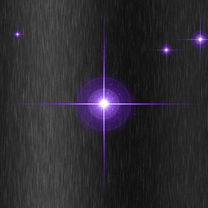 Purple Glitter Star Clipart Set of Glowing Sparkle PNG, Neon Purple ...