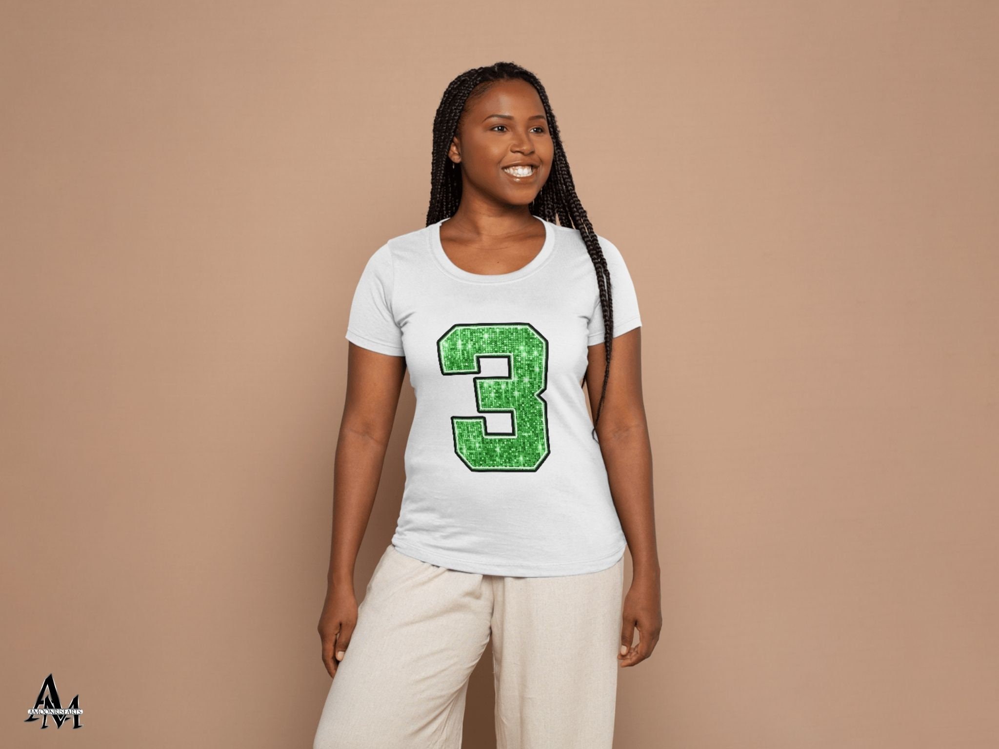 Green Varsity Alphabet Clipart, Green Sequin Letter & Number PNG ...