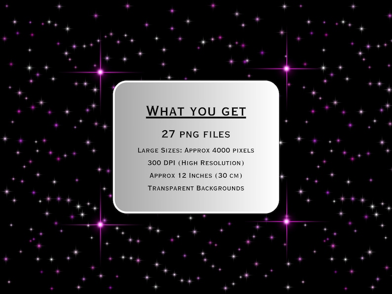 Pink Sparkle Star Overlays PNG Clipart Glitter Overlay, Girly Pink ...